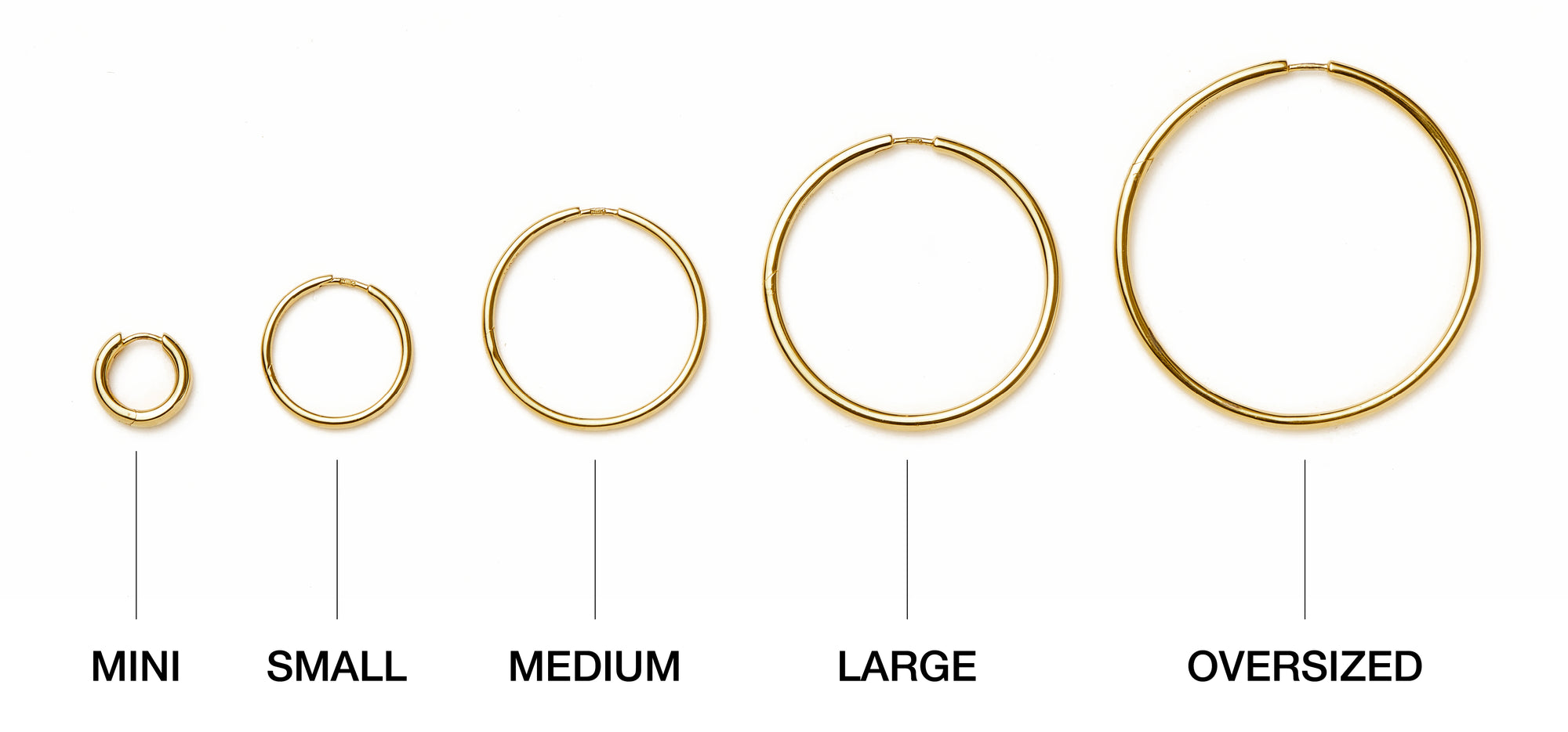 Hoop Earring Size Guide | Find your Hoop Size | Missoma