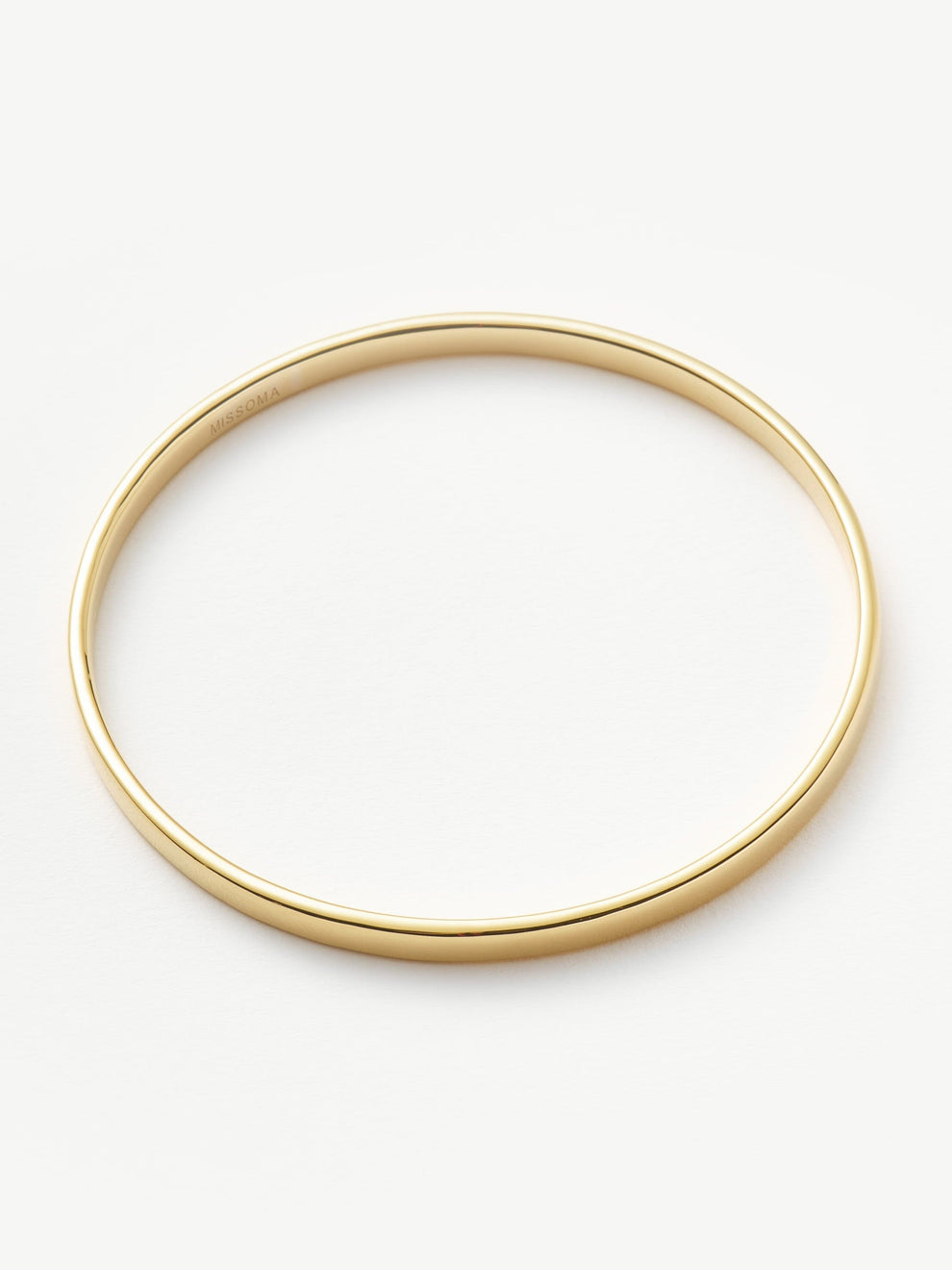 Classic Round Bangle - Gold | Missoma US