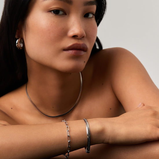 Classic Mini Paperclip Chain Bracelet - Silver | Missoma US