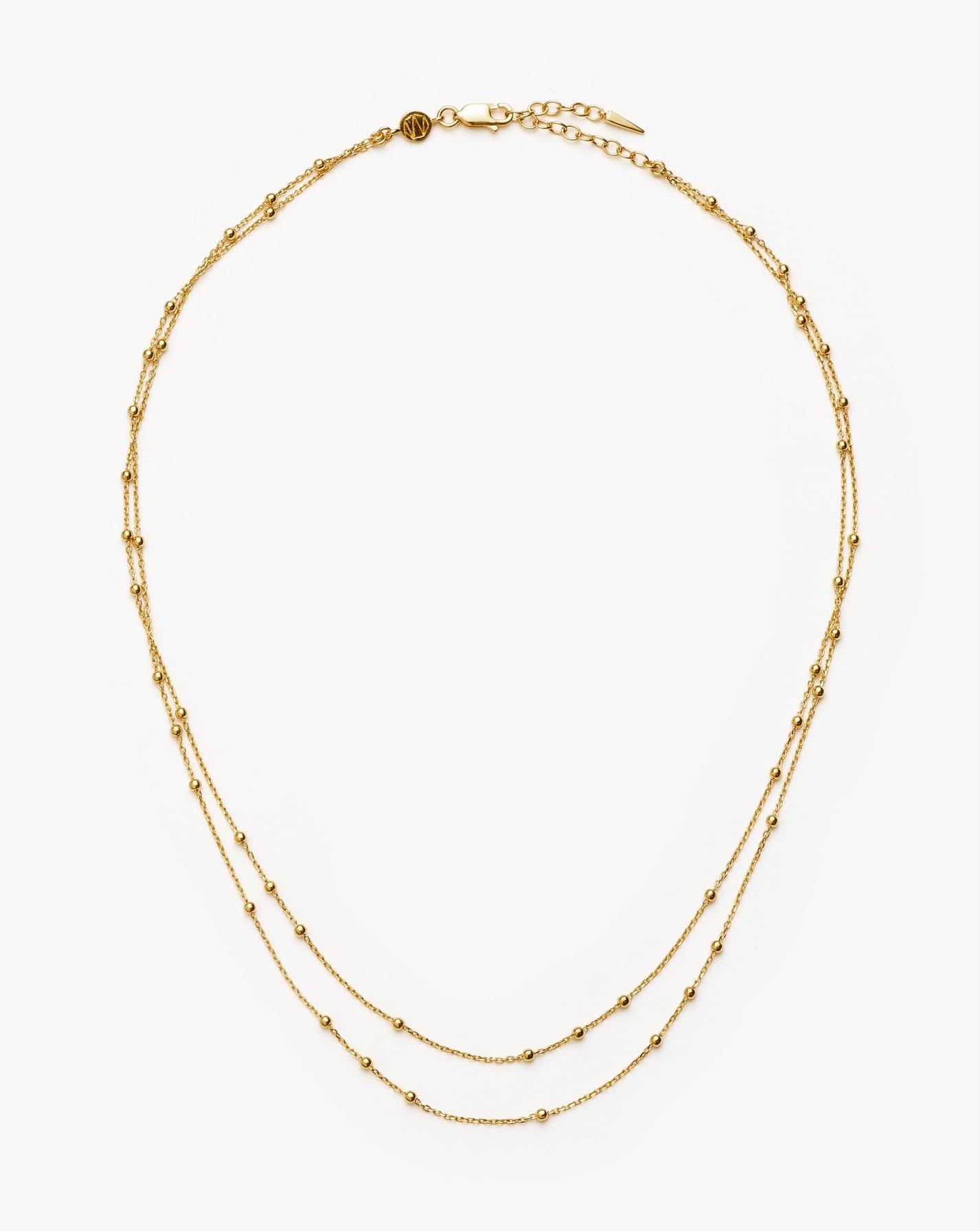 Double Chain Gold Necklace | Missoma US