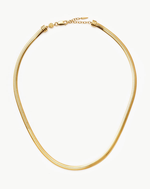 Flat Snake Chain Necklace | Missoma US