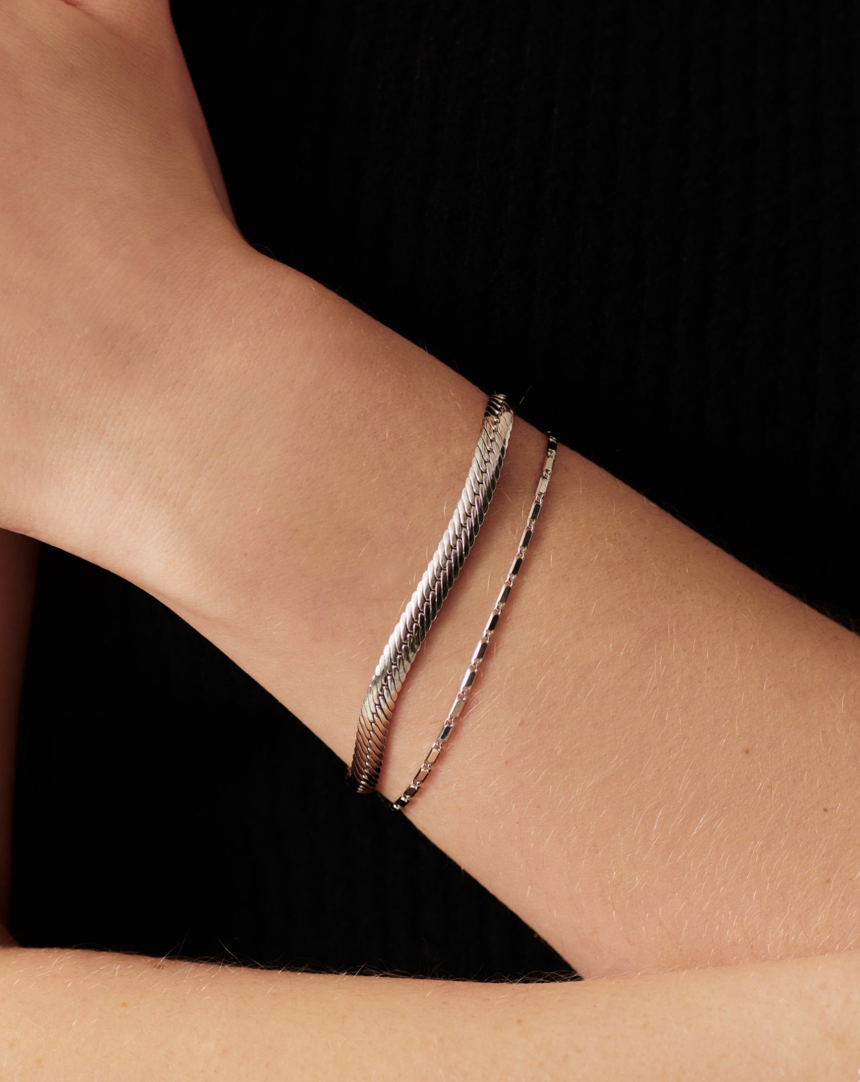 Lucy Williams Horizon Link Chain Bracelet - Sterling Silver | Missoma