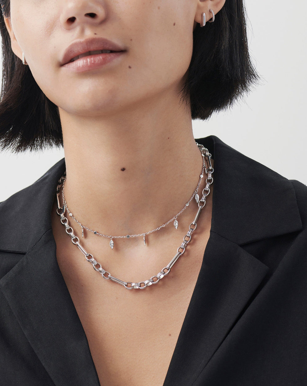 Axiom Chain Necklace - Silver Plated | Missoma US