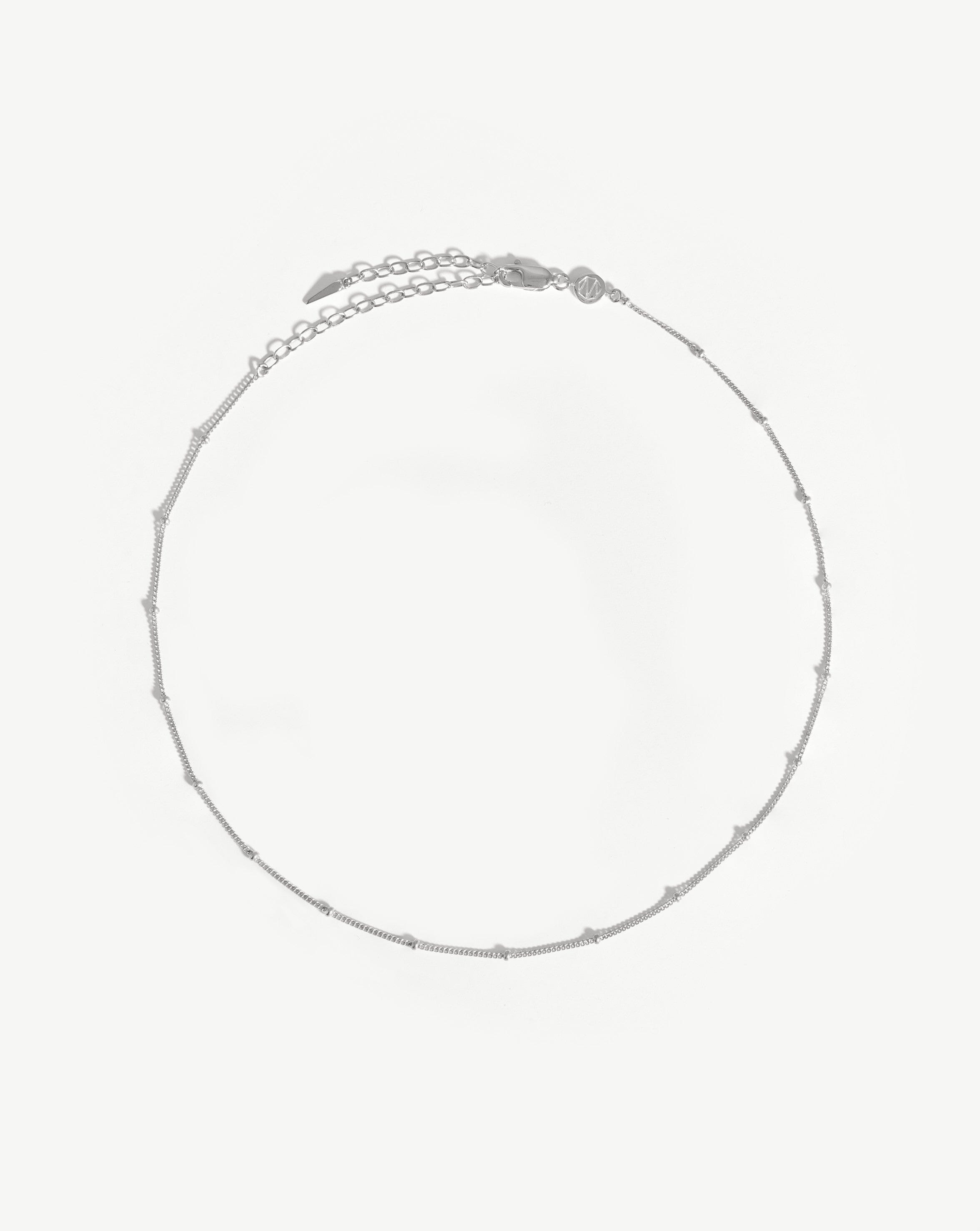 Bobble Chain Choker - Sterling Silver | Missoma