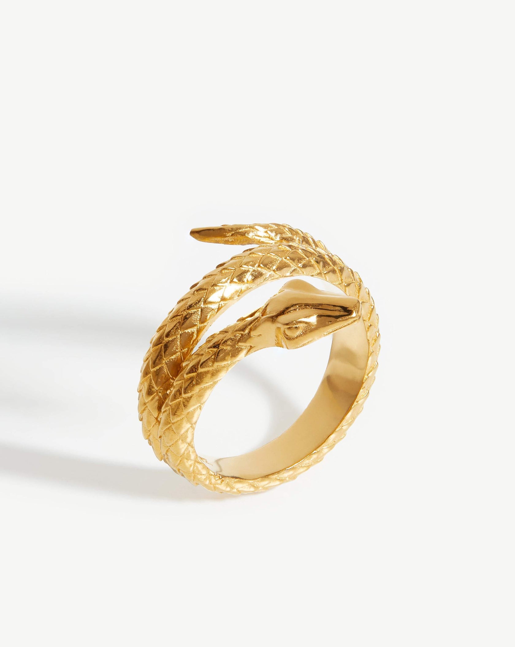 Harris Reed Coiled Serpent Ring - 18k Gold Plated | Missoma