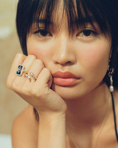 Harris Reed Fine Serpent Ring | 14k Solid Gold/Diamond | Missoma